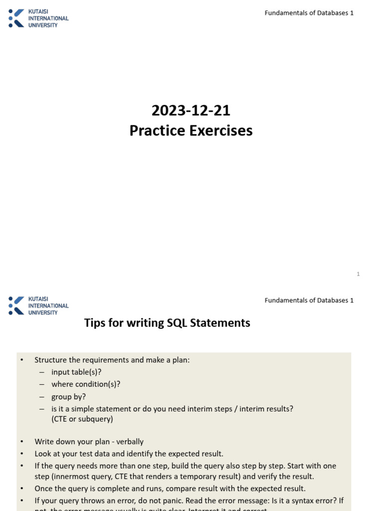 2023 12 21 Sql Part4 Practice Exercises Pdf Sql Information Retrieval 6410