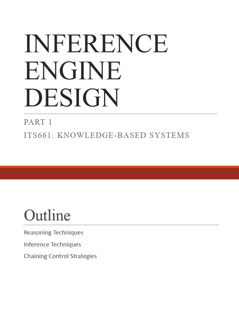 Topic 6 Inference Engine Design Part2 | PDF | Inference | Reason