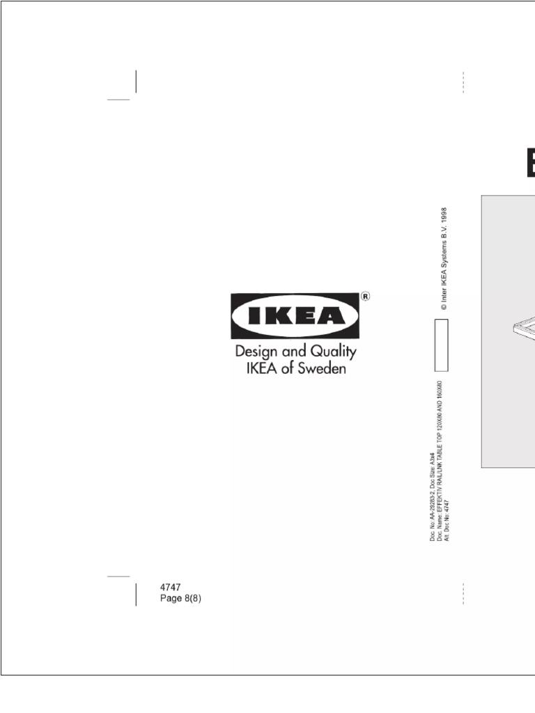 User Manual Ikea EFFEKTIV (4 Pages) | PDF User Manual Ikea EFFEKTIV (4 Pages) | PDF