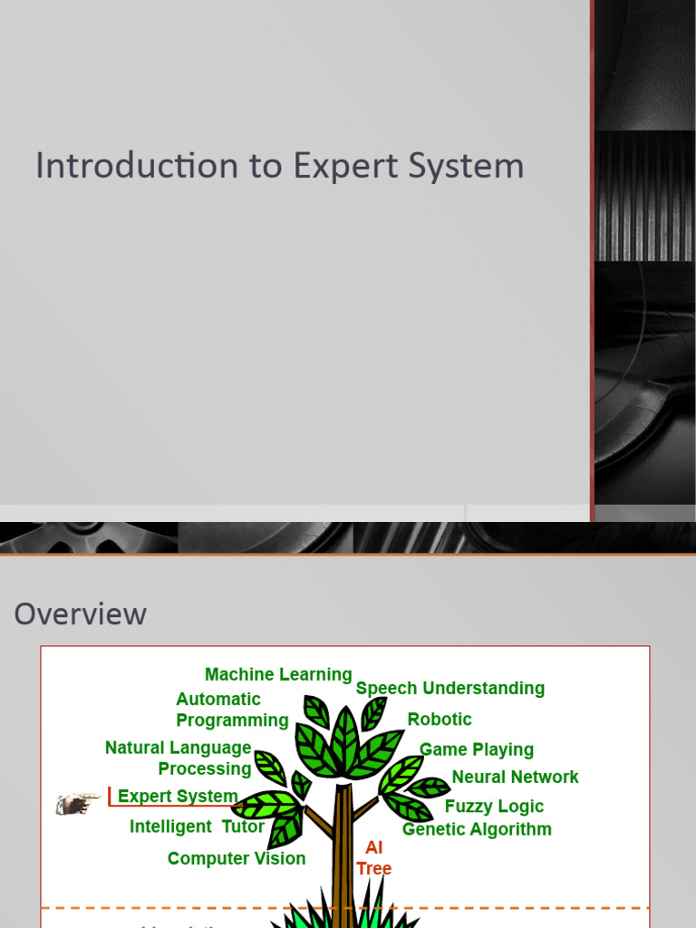 Topic 1 Introduction To Expert Systems | PDF | Expert | Artificial ...
