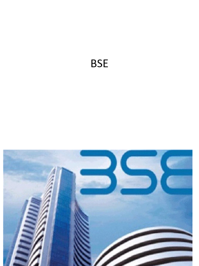 BSE | PDF | Clearing (Finance) | Finance & Money Management
