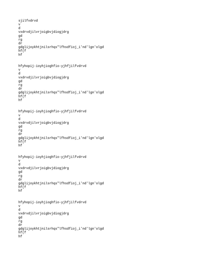 Random Text Compilation | PDF