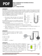 Statiques Des Fluides (Exercices Corrigés) | PDF | mesure de pression | Pression