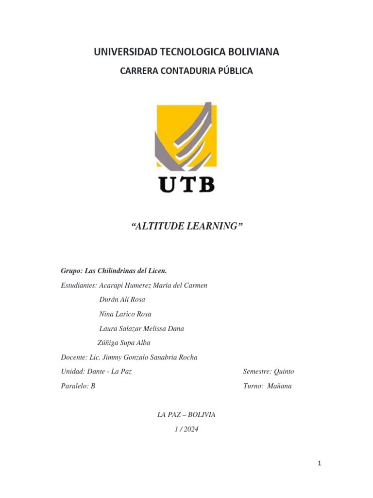 Altitude Learning Documento | PDF | Educación Montessori | Inteligencia ...