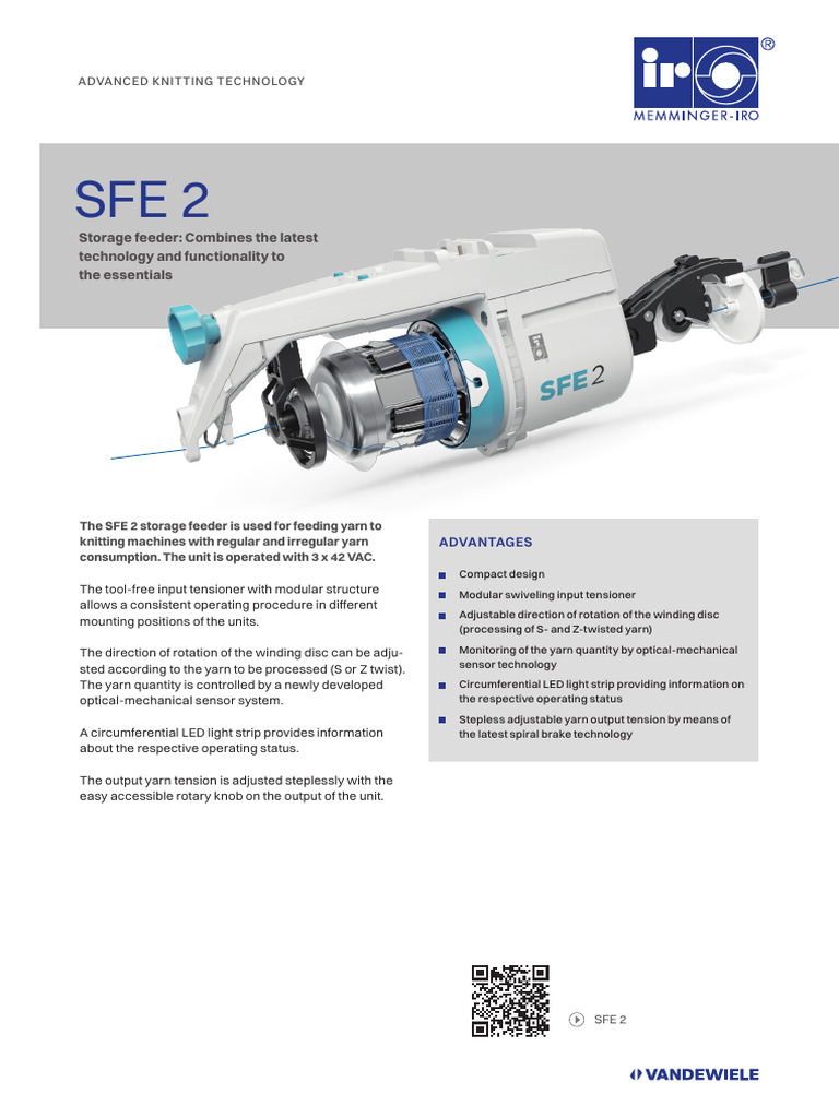 Memminger Iro Sfe 2 Storage Feeder | Download Free PDF | Yarn | Machines