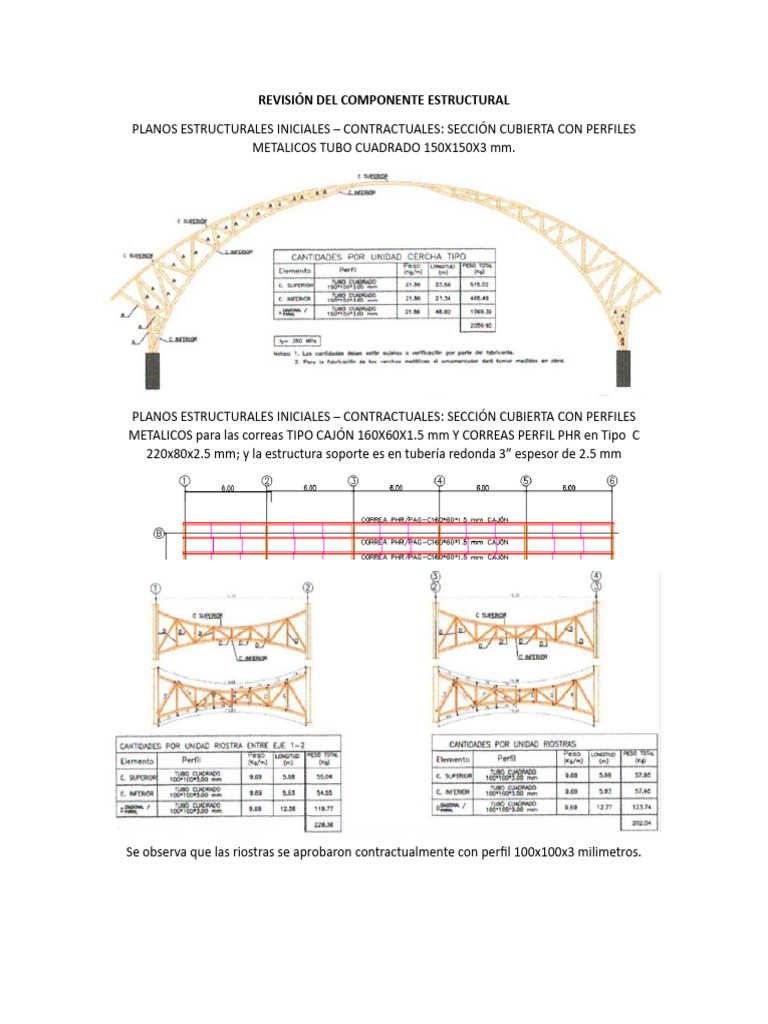 Revisión Del Componente Estructural de La Cubierta San Luis de Palenque ...