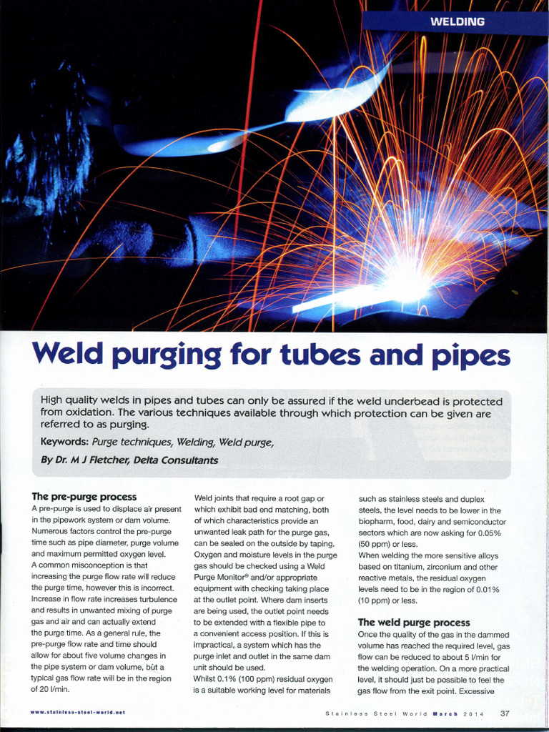 Purging Pipes | PDF