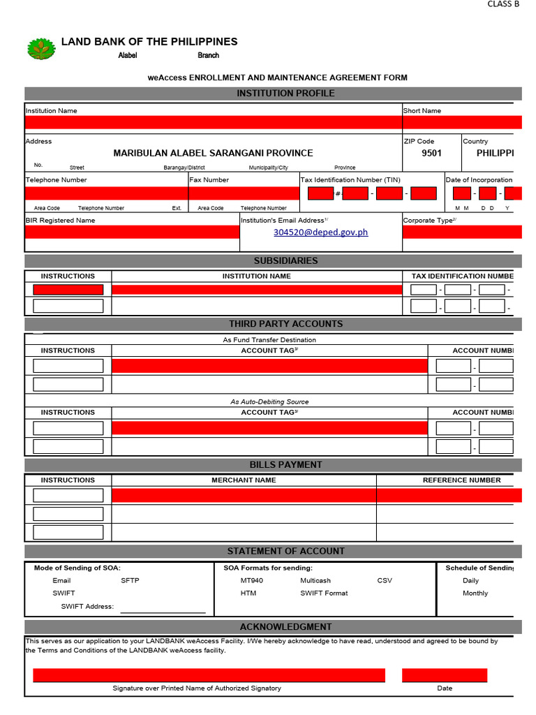 UPDATED_weAccess Enrollment and Maintenance Agreement Form_2022 COPY ...