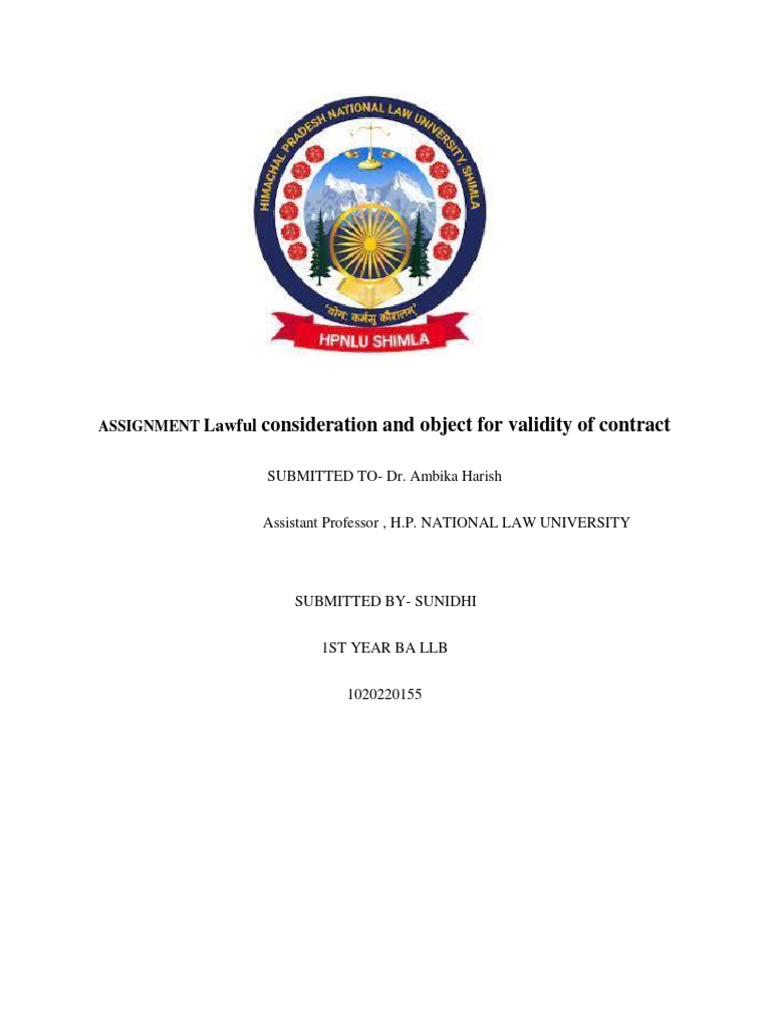 Torts Assignment | PDF | Consideration | Contract Law