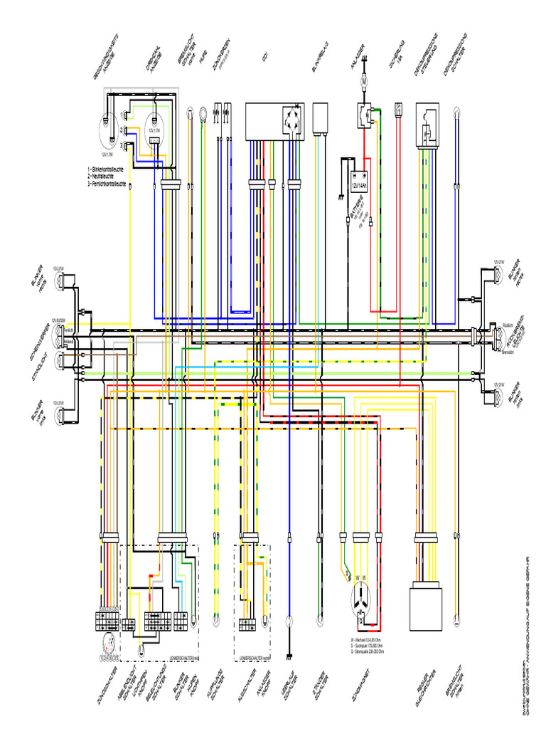 Suzuki DR750 COLOR Wiring Diagram | PDF