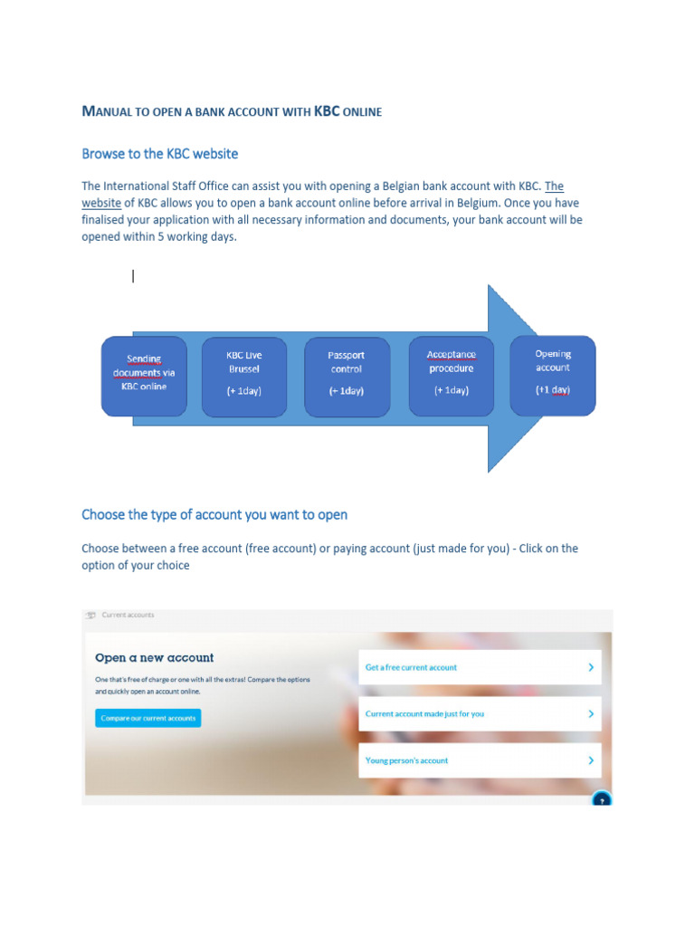 M KBC: Browse To The KBC Website | PDF | Transaction Account