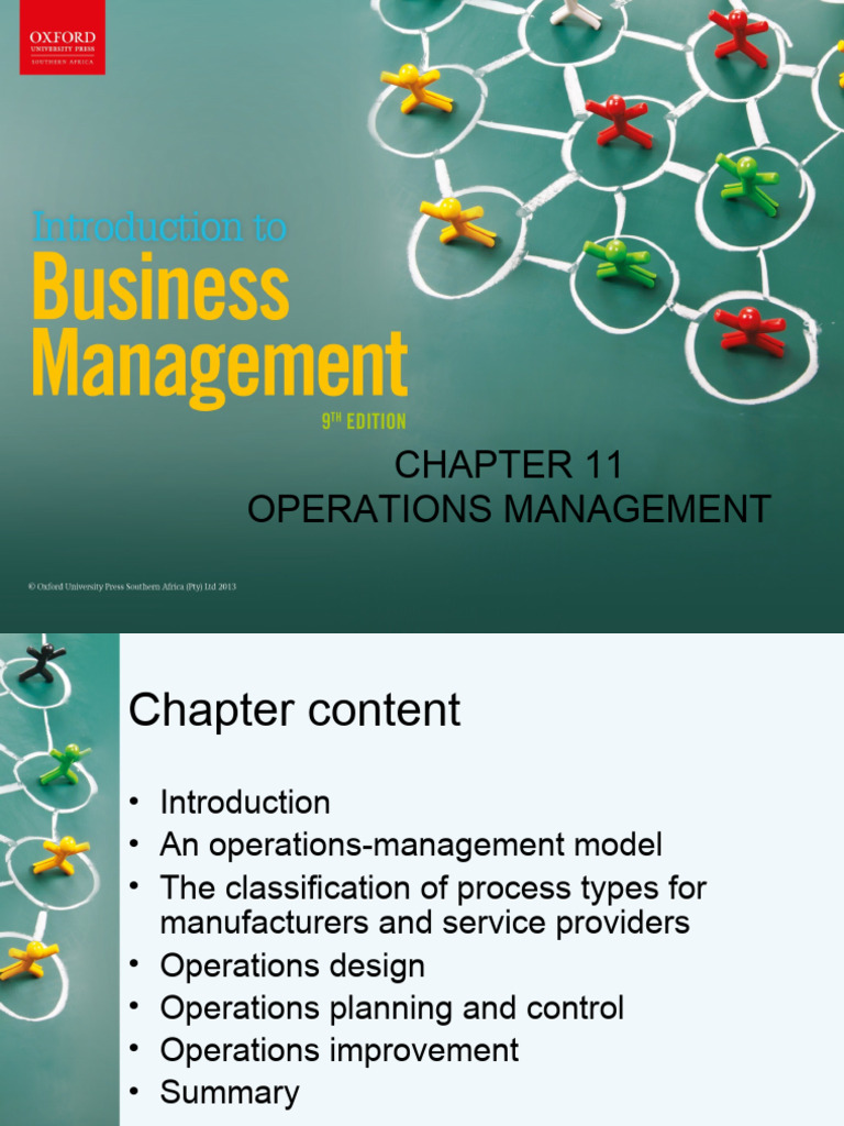 Cbma012 Chapter 11 Operations Managemnt | PDF | Operations Management ...