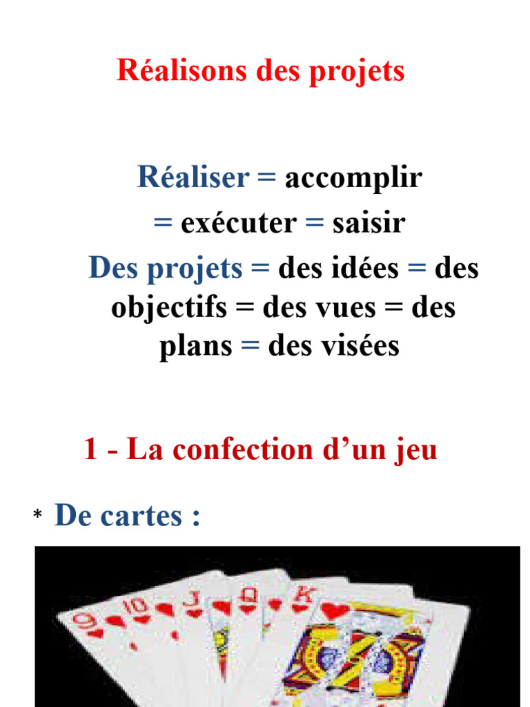 Réalisons Des Projets 5ème Présentation Du Module 7 | PDF