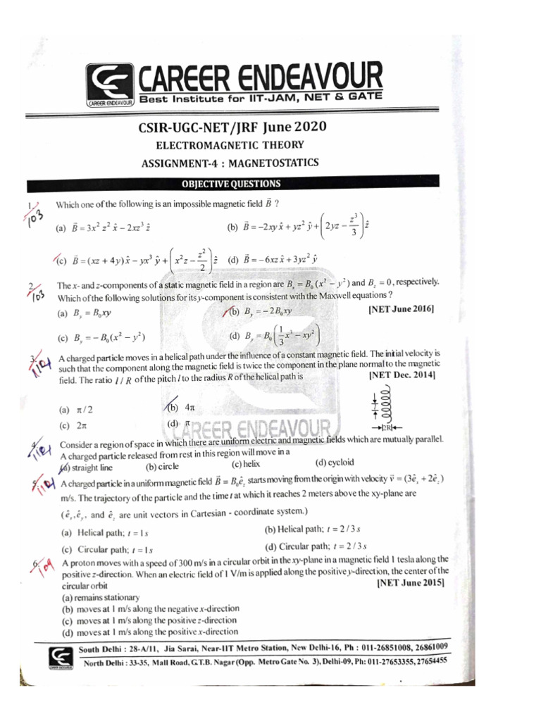 EMT Assignment | PDF