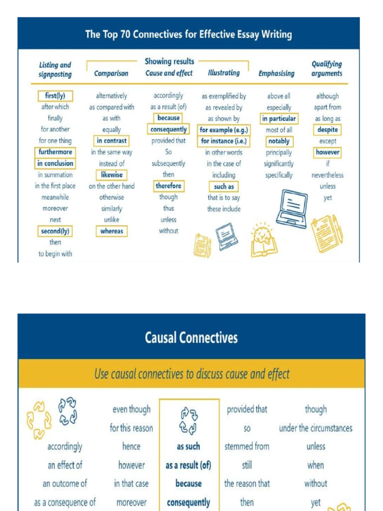 Conectores For English | PDF