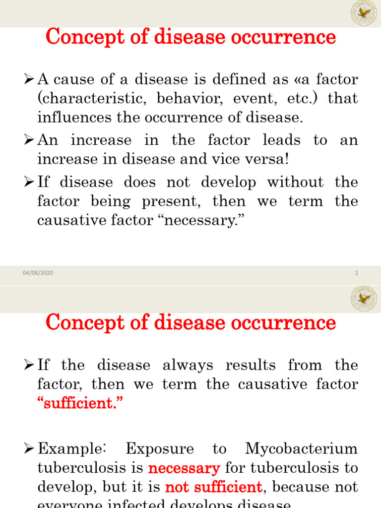 Understanding Disease Causation Models | PDF | Infection | Biology
