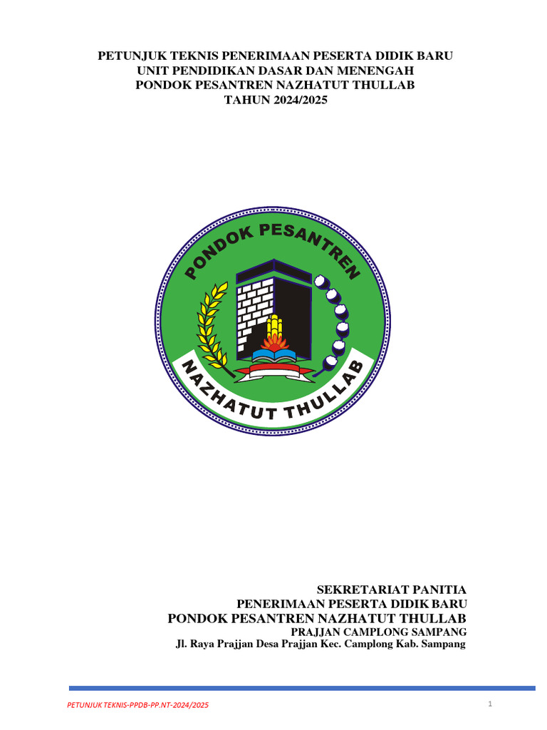 Panduan PPDB NT 24 | PDF | Karier & Perkembangan