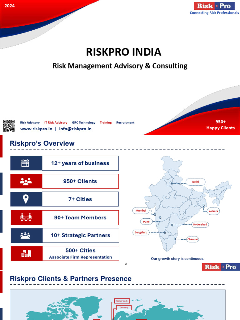 Riskpro Brochure 2024 | PDF | Payment Card Industry Data Security Standard | Computer Security