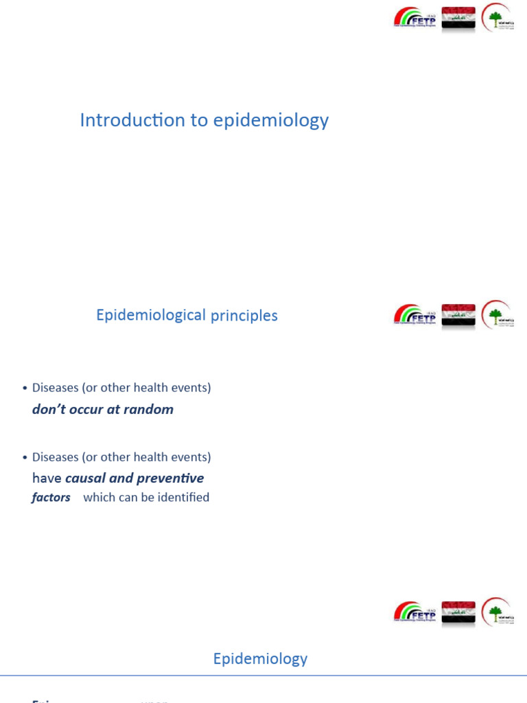 1.3. Introduction To Epidemiology | Download Free PDF | Epidemiology | Health Sciences