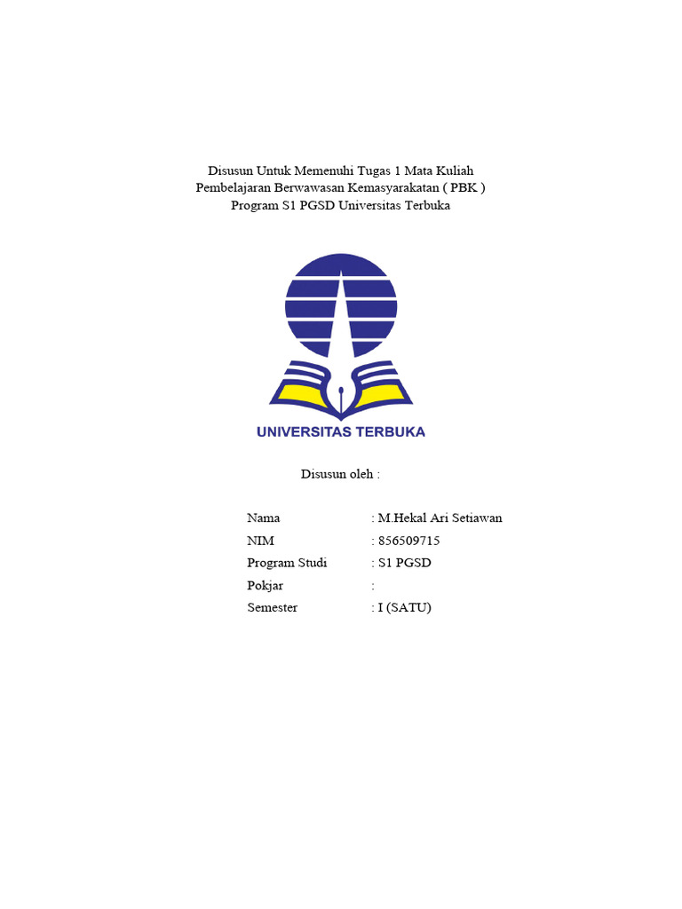 Tugas 1 Mata Kuliah | PDF