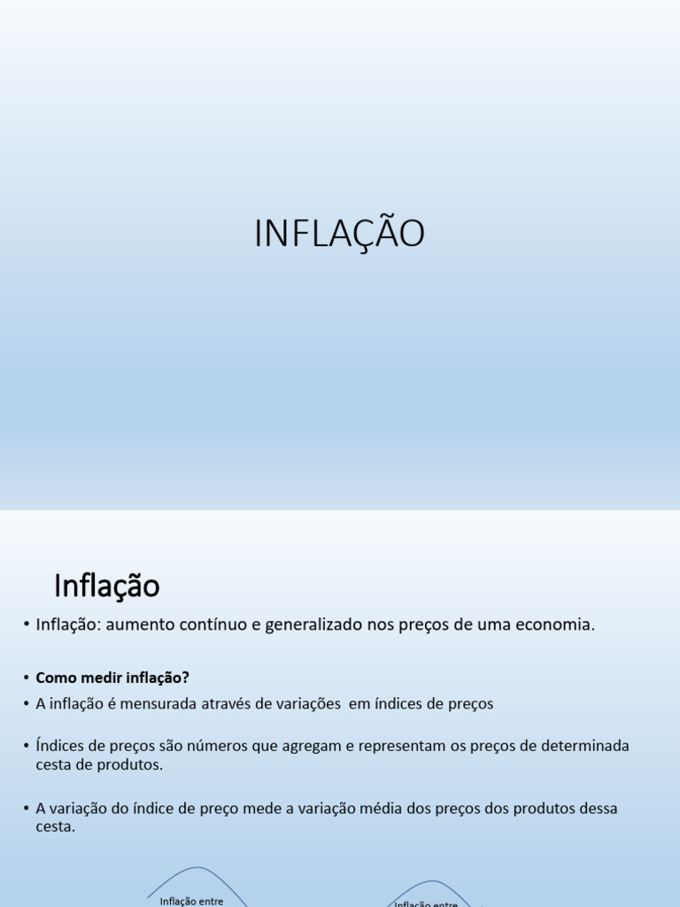 Medição e Controle da Inflação no Brasil | PDF | Inflação | Custo de vida