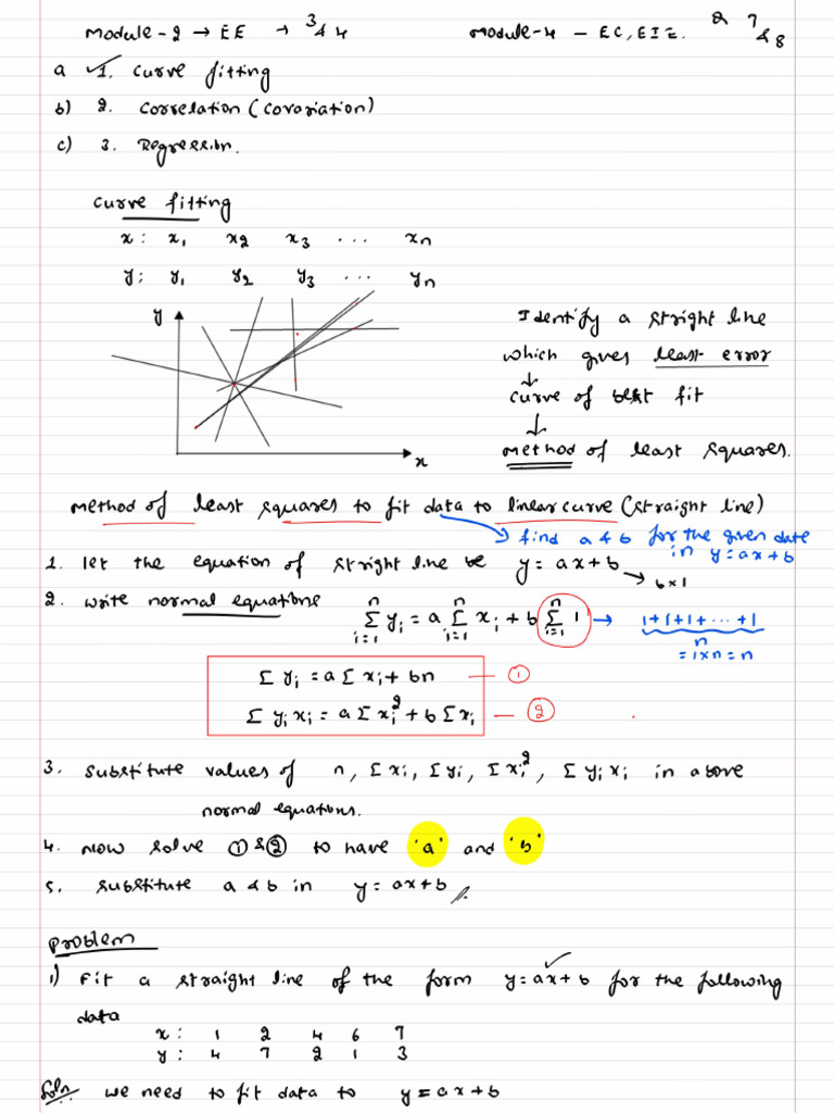 Curve Fitting | PDF Curve Fitting | PDF