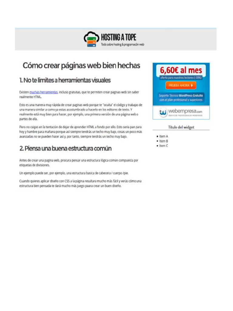 Ejercicio 5 HTML | PDF