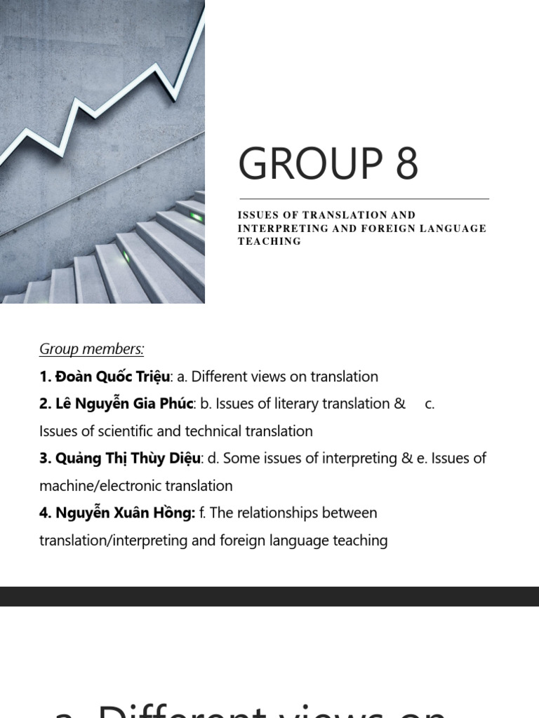 Group 8 Presentation | Download Free PDF | Translations | Second Language