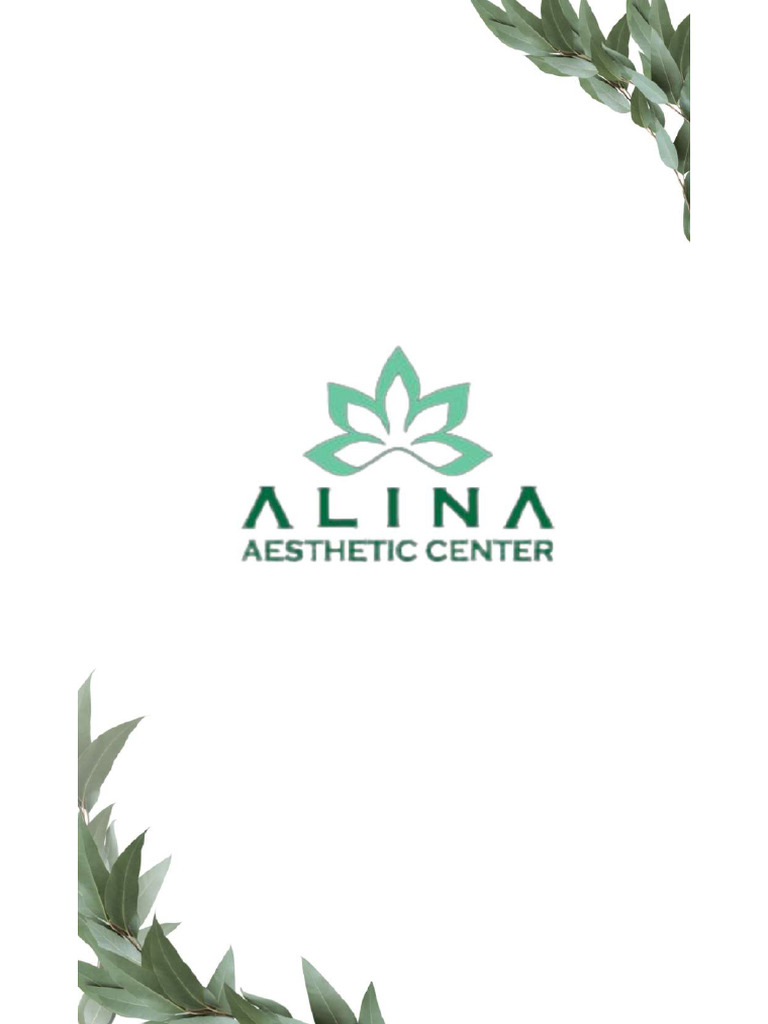 Treatment & Price List Alina Aesthetic Center | PDF