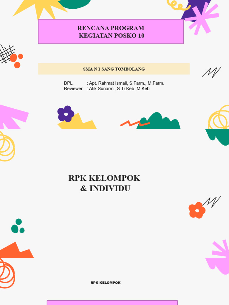 PPT KKN Posko 10 Sma N 1 Sangtobolang Revisi | PDF