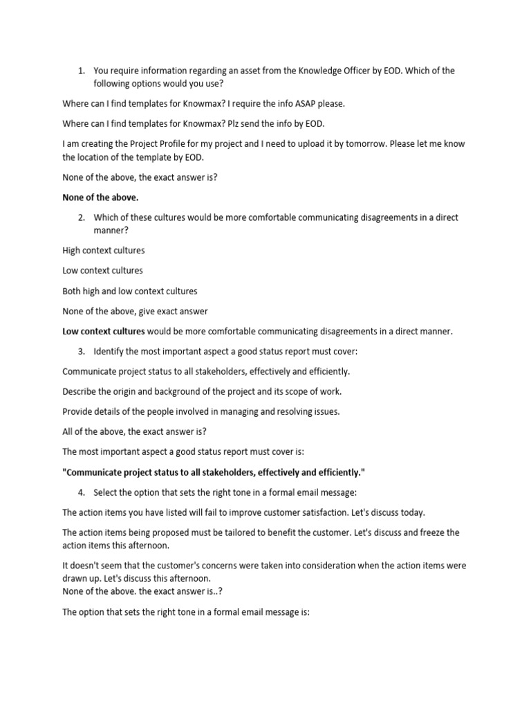 Answer | PDF | Infographics | Communication