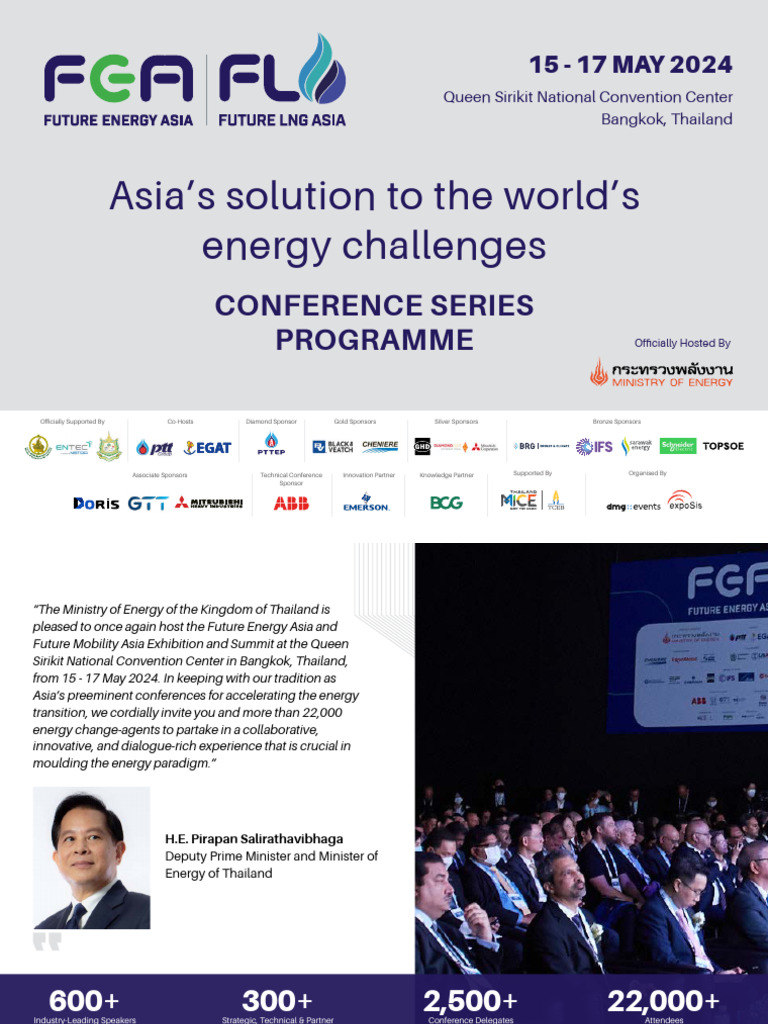Future Energy Asia 2024 Conference Brochure 180424 | PDF | Climate ...
