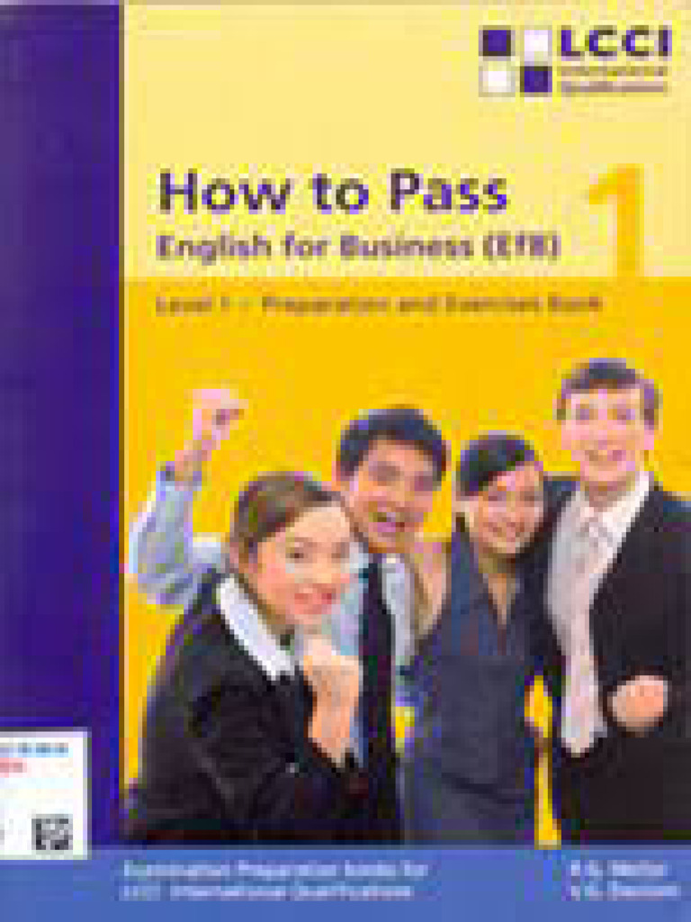 How To Pass English For Business - Level 1 (5th Edition) - Part 1 ...