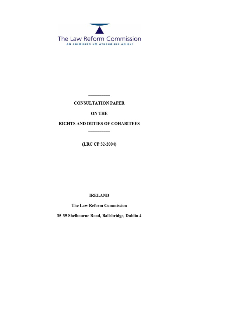 Cohabit Ees | PDF | Marriage | Civil Union