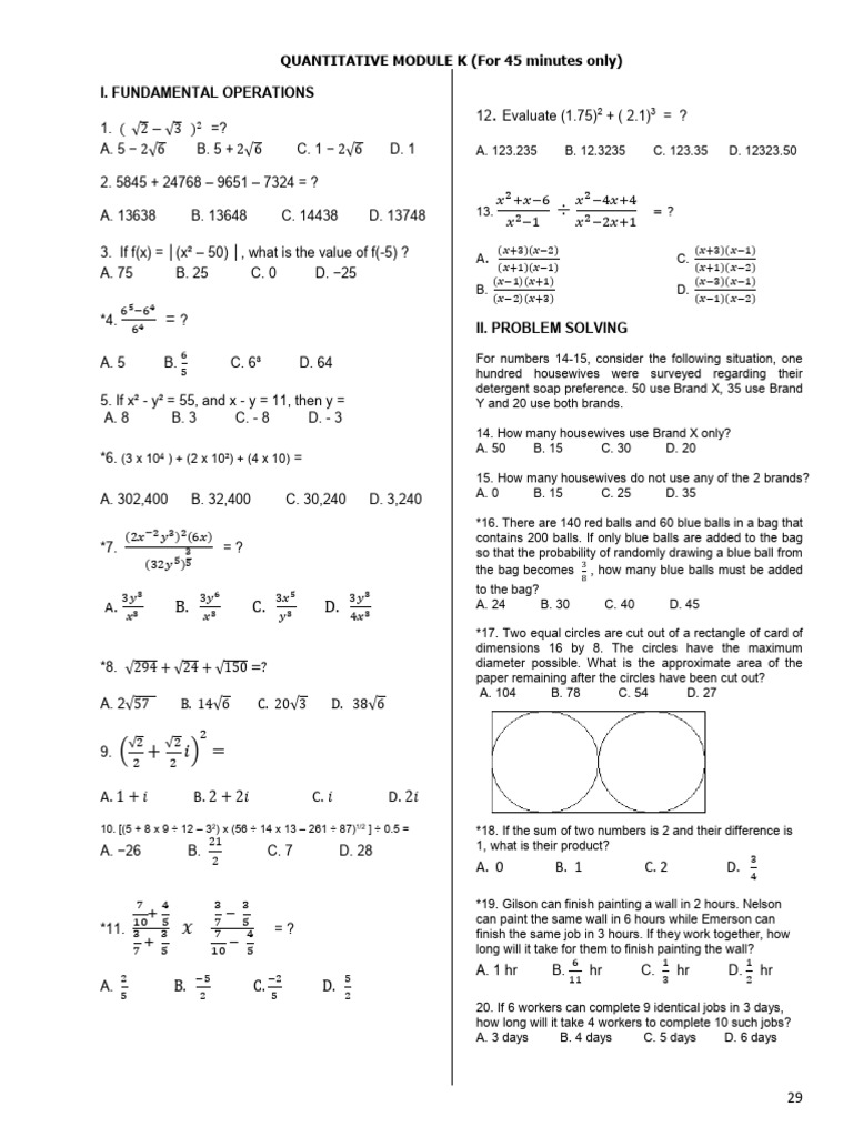 Quantitative K | PDF