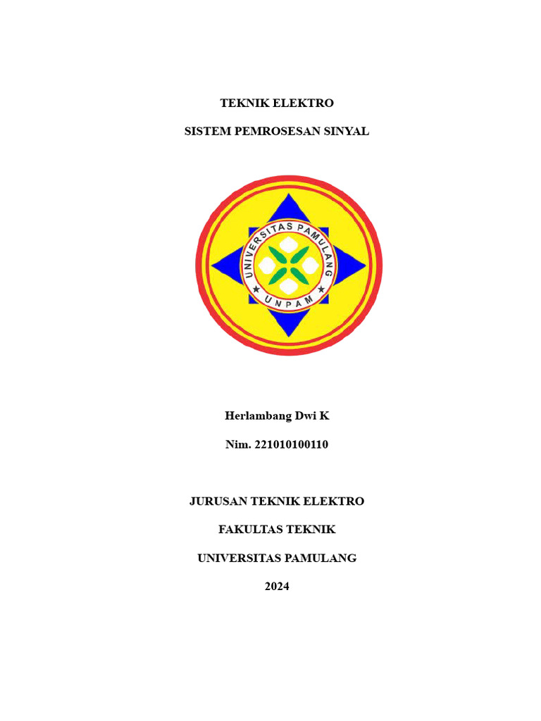 Pengenalan MATLAB untuk Teknik Elektro | PDF | Komputer