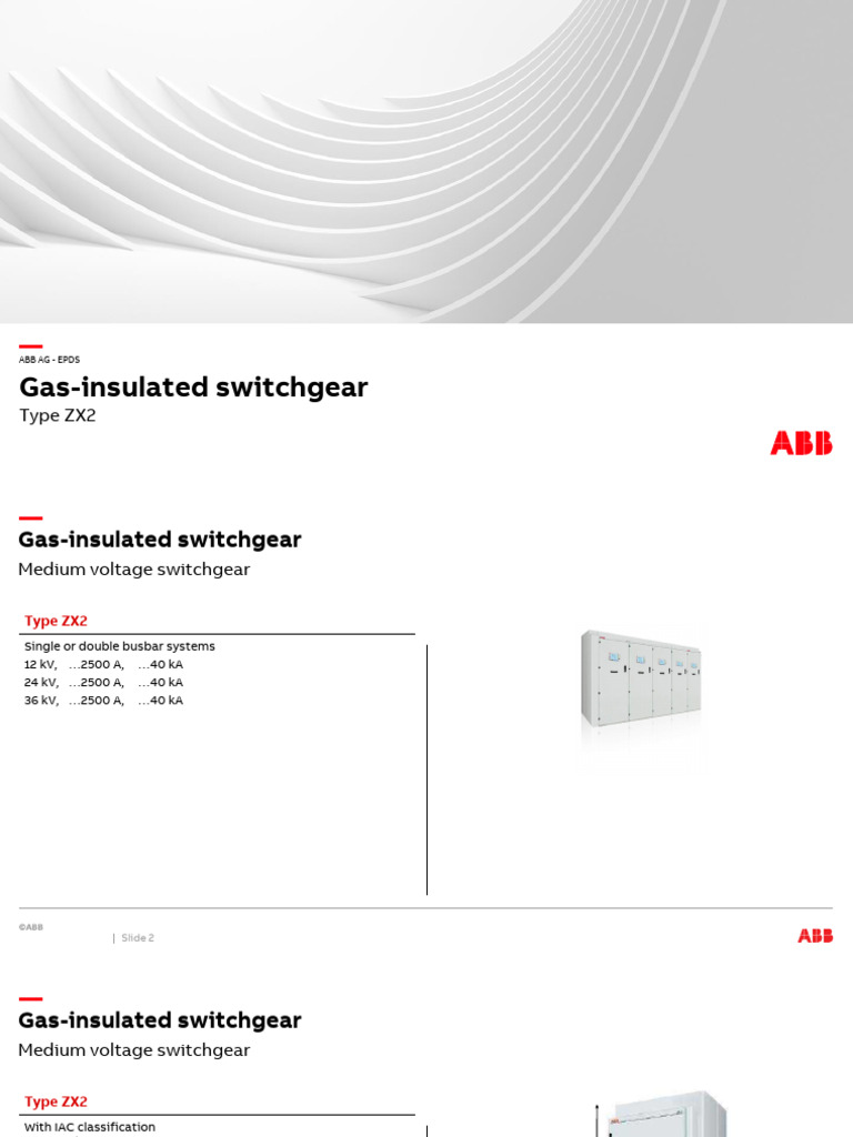 Abb ZX2 - en | PDF | Transformer | Electrical Connector