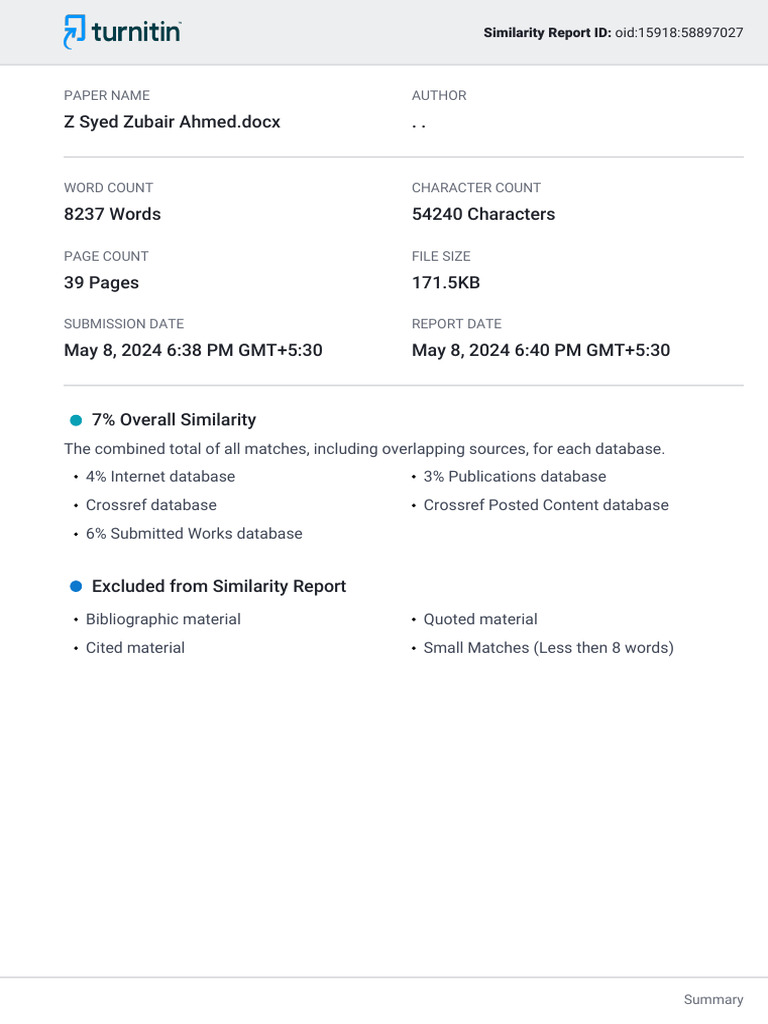 Z Syed Zubair Ahmed - Docx - Removed | PDF | Computing | Information Technology