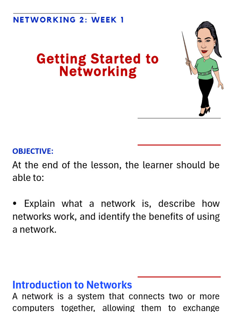 Module 1 Getting Started To Networking | PDF | Computer Network | Wireless Network