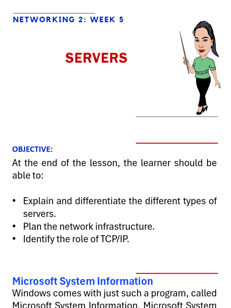 Module 5 Servers | Download Free PDF | Ip Address | Computer Network