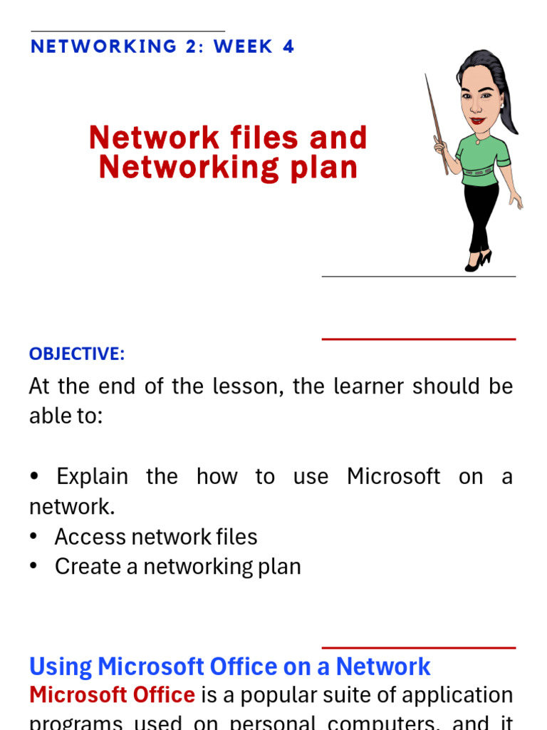 MODULE 4 Network Files and Networking Plan | PDF | Computer File ...
