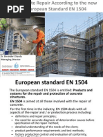 EN 1504-1: Concrete Repair Standards | PDF | Concrete | Cement