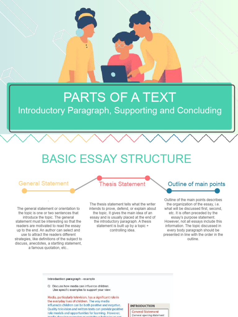 Parts of A Text | PDF