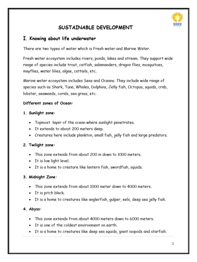 G3 - Sustainable Development Notes | PDF | Climate Change | Waste