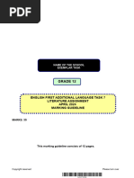 2021 English Fal Grade 12 Task 7 Short Stories | PDF | Vocabulary | Grammar