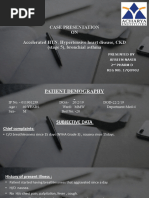 Patient Profile Template | PDF | Clinical Medicine | Medical Specialties
