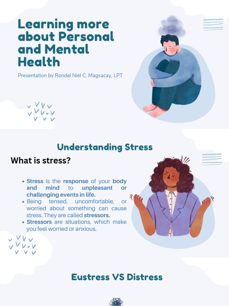 Learning More About Personal and Mental Health | PDF | Stress (Biology ...