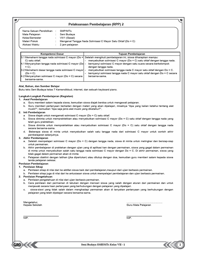 Rakyan RPP PPL | PDF