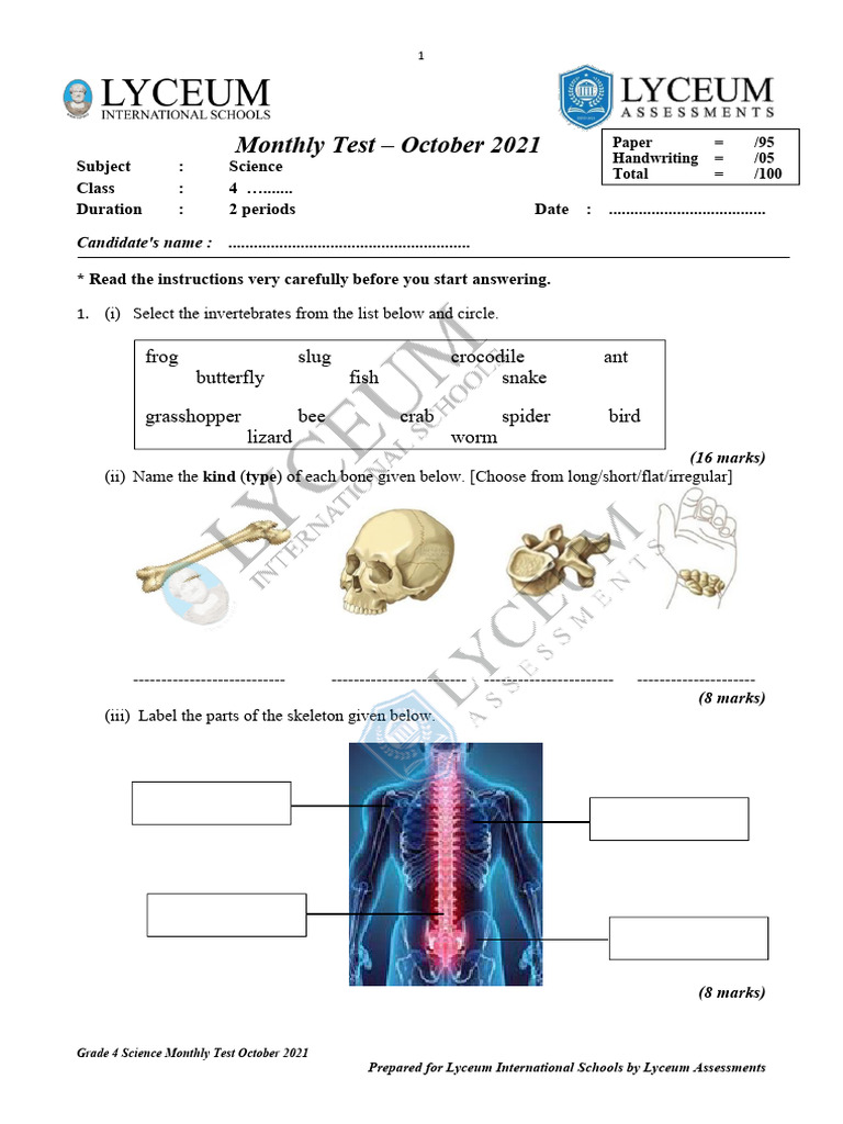 Science 2 | PDF | Zoology