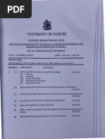 Chew National Exam Past Questions | PDF | Health Care | Community